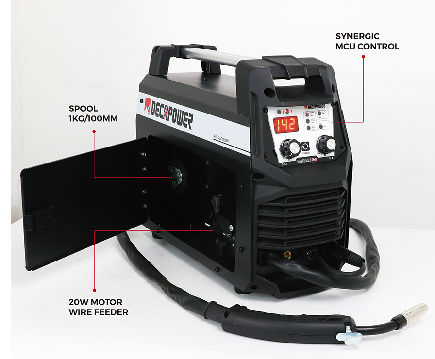 EASYMIG-140 Multi-process MIG/MAG/MMA/TIG Synergic Welding Machine