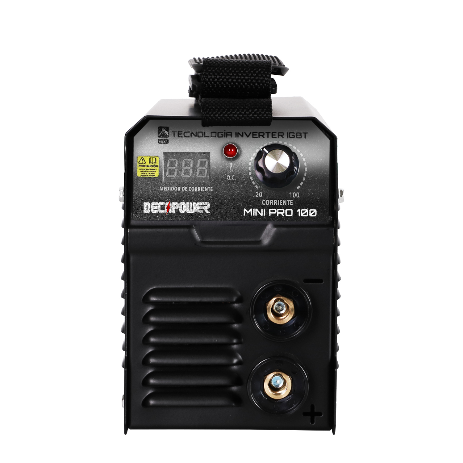 MINI MMA 100 AMP INVERTER WELDING MACHINE – DECAPOWER
