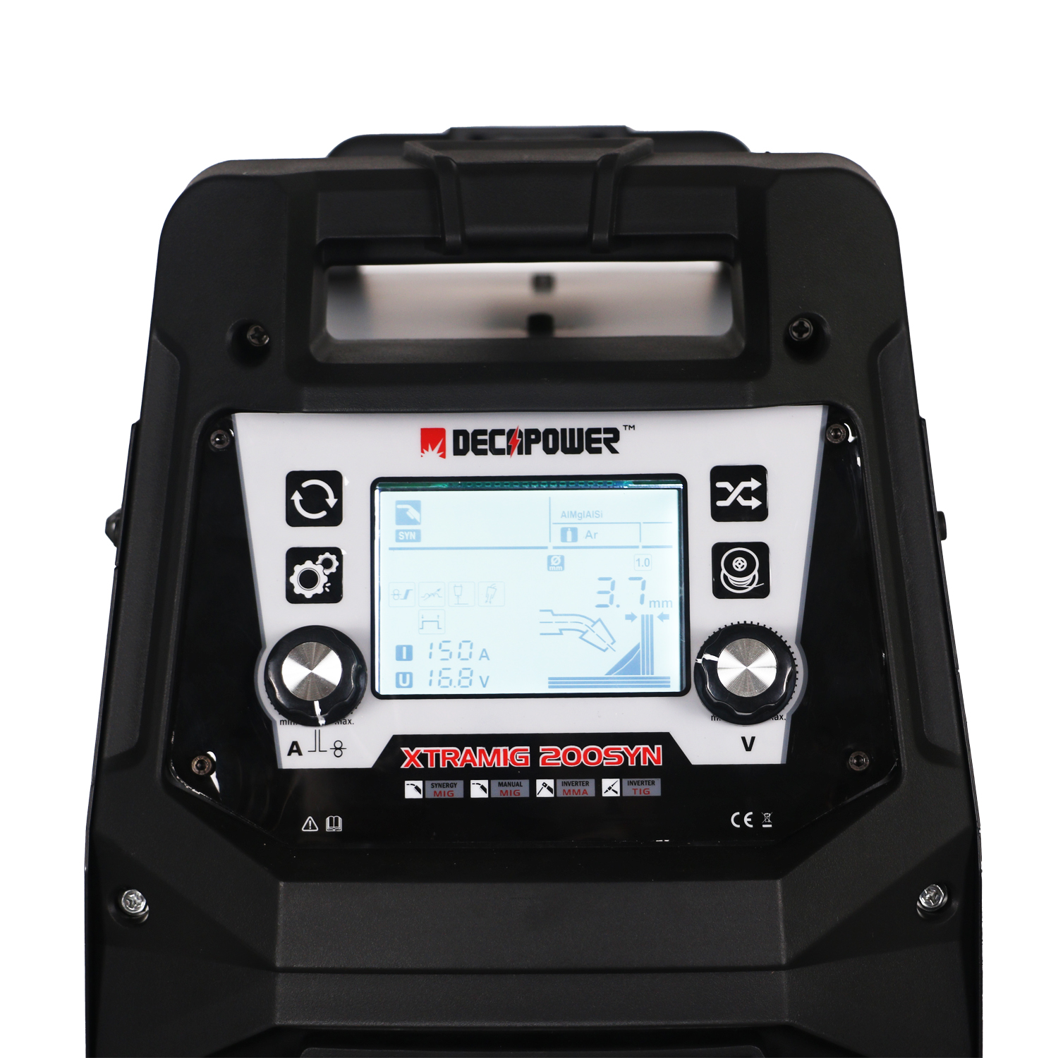 XTRAMIG 215 AMP MIG INVERTER WELDING MACHINE – DECAPOWER